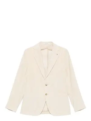 Tagliatore Corduroy Blazer - Neutrals