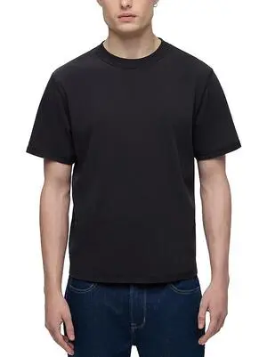 Hudson Jeans Cotton Heavy Weight Tee - Forest Black