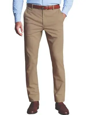 CHARLES TYRWHITT Slim Fit Ultimate Non-iron Chino - Taupe