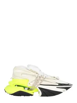 Balmain Unicorn Low-top Sneakers - White/yellow