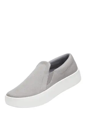 Allbirds Allbirds Lounger Lift Canvas Slip-On Shoes Medium Grey