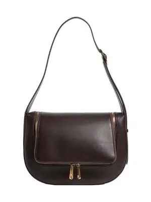 ANYA HINDMARCH Vere Leather Shoulder Bag - Grape