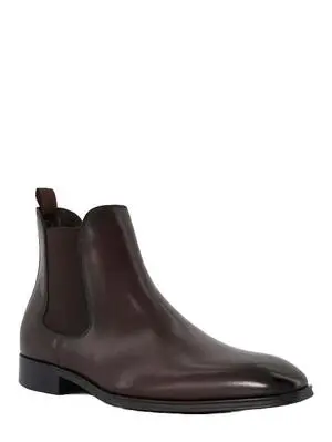 Dune London Mandatory Chelsea Boot - Dark Brown