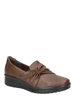 EASY WORKS BY EASY STREET EASY STREET Faith Loafer Brown