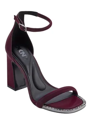 Dkny Waylin Ankle Strap Sandal - Wine