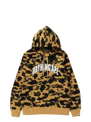 A BATHING APE 1st Camo Pullover Hoodie - Yellow