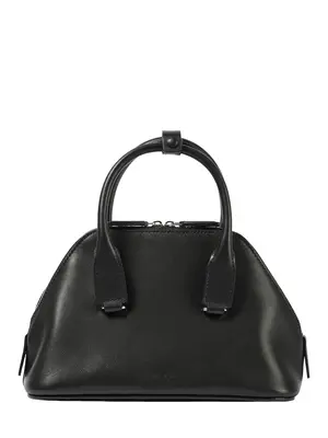 THE ROW Devon Mini Leather Tote Bag - Black