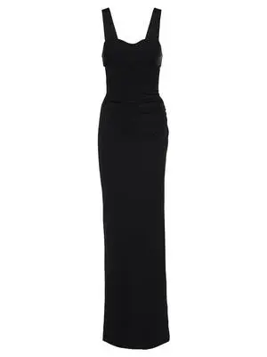 TOM FORD Side-slit Bustier Gown - Black