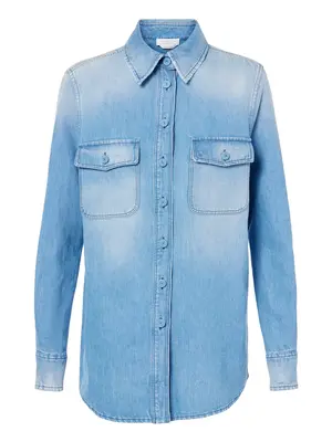 Gabriela Hearst John Austin Shirt - Blue