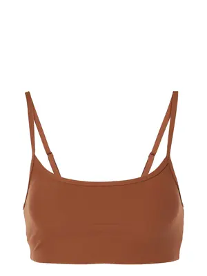 The Upside Peached Hutton Sports Bra - Brown
