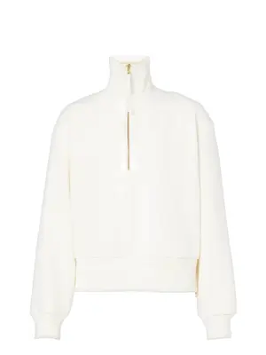 Varley Roselle Fleece Sweatshirt - White