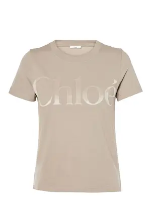Chloé Cotton Top - Grey