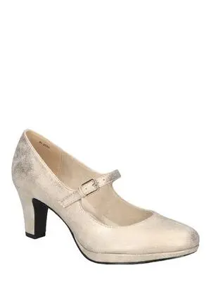 EASY WORKS BY EASY STREET Zest Platform Pumps - Soft Gold
