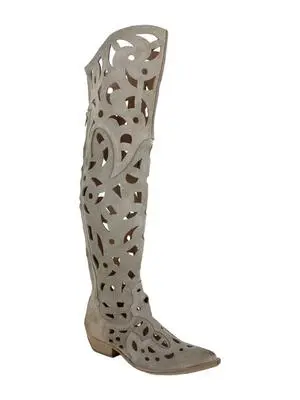 ZIGI Cristiany Knee High Boot - Natural Leather