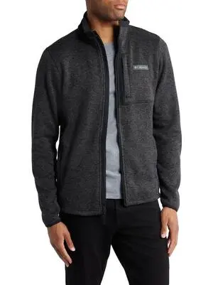 Columbia Columbia Sweater Weather Fleece Jacket Black Heather