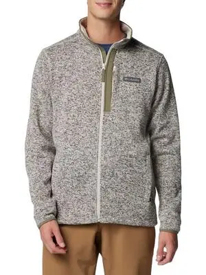 Columbia Sweater Weather Fleece Jacket - Dark Stone Heather