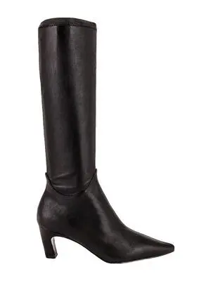 Raye Curve Boot - Black