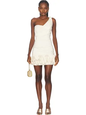 Rachel Gilbert Ochre Mini Dress - Coconut
