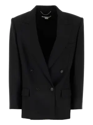 Stella McCartney Double-breasted Blazer - Black