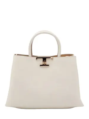 TOD'S T Timeless Tote Bag - White