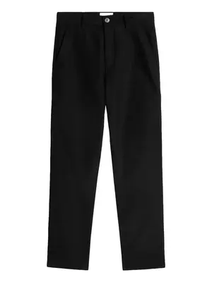 AMI AMI Paris Logo-patch Straight-leg Trousers