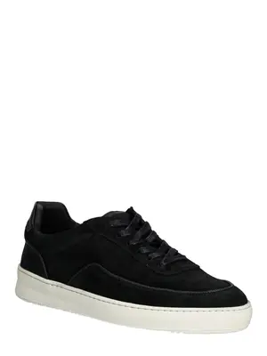 Filling Pieces Suede Sneakers - Black