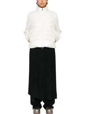 Moncler Padded Wool Cardigan - Neutrals