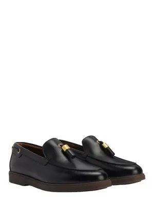 GIUSEPPE ZANOTTI Maui Tassels Slip-on Loafers - Black