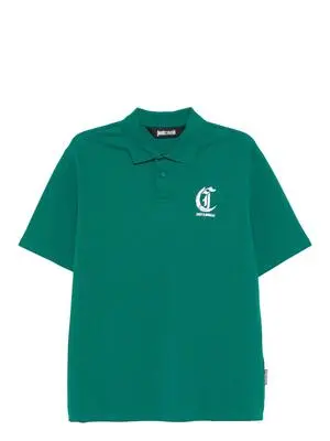 Just Cavalli Logo-print Polo Shirt - Green