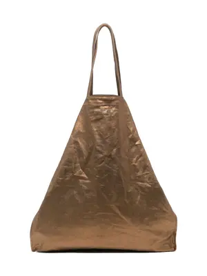 UMA WANG Coated Linen Tote - Gold