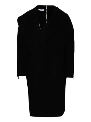 Helmut Lang Wool Coat - Black