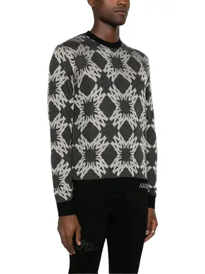 Amiri Ma Quad Sweater - Grey