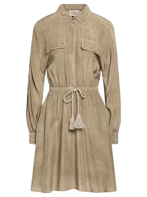 DONDUP Mini Dress - Beige