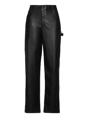 Rag & Bone Straight-leg Coated Pants - Black