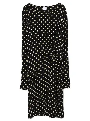 ASPESI ASPESI Polka-Dot Midi Dress
