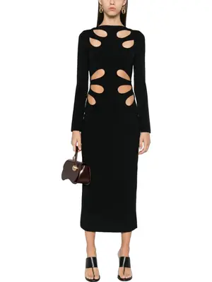 Cult Gaia Anaria Midi Dress - Black