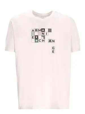 Armani Exchange Logo-print Cotton T-shirt - White