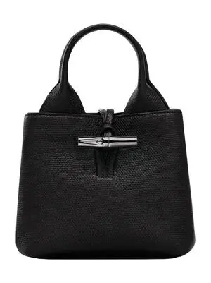 Longchamp Xs Le Roseau Tote Bag - Black