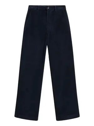 Woolrich Corduroy Straight-leg Trousers - Blue