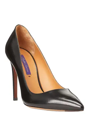 Ralph Lauren 100mm Celia Pumps - Black