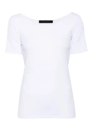 ALAINPAUL Boat-neck T-shirt - White