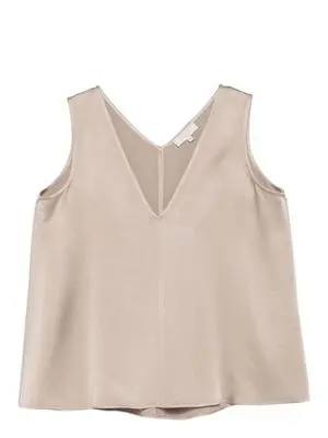 Antonelli Firenze Satin Vest - Neutrals