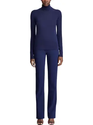 Ralph Lauren High-neck Cashmere Jumper - Blue