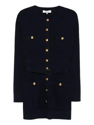 Chloé Long Fitted Cardigan - Blue