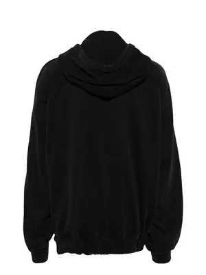 ALAINPAUL Logo-embroidered Cotton Hoodie