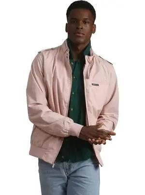 MEMBERS ONLY Classic Iconic Racer Jacket - Light Pink