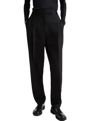 Partow Bacall Virgin Wool Trousers - Black