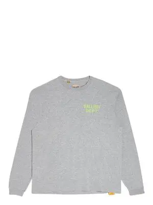 GALLERY DEPT. Souvenir Long Sleeve T-shirt - Heather Grey