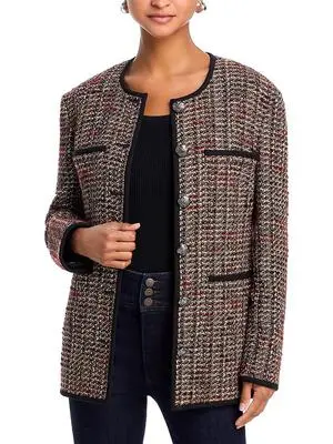 Veronica Beard Watkins Dickey Jacket - Grey Multi