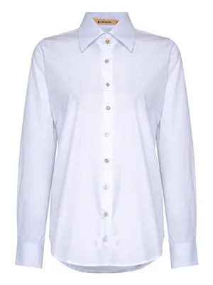 LETHICIA BRONSTEIN Base Shirt - White
